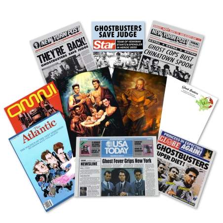 Ghostbusters BUNDLE: Ghostbusters Magazine Cover Prop-Collection