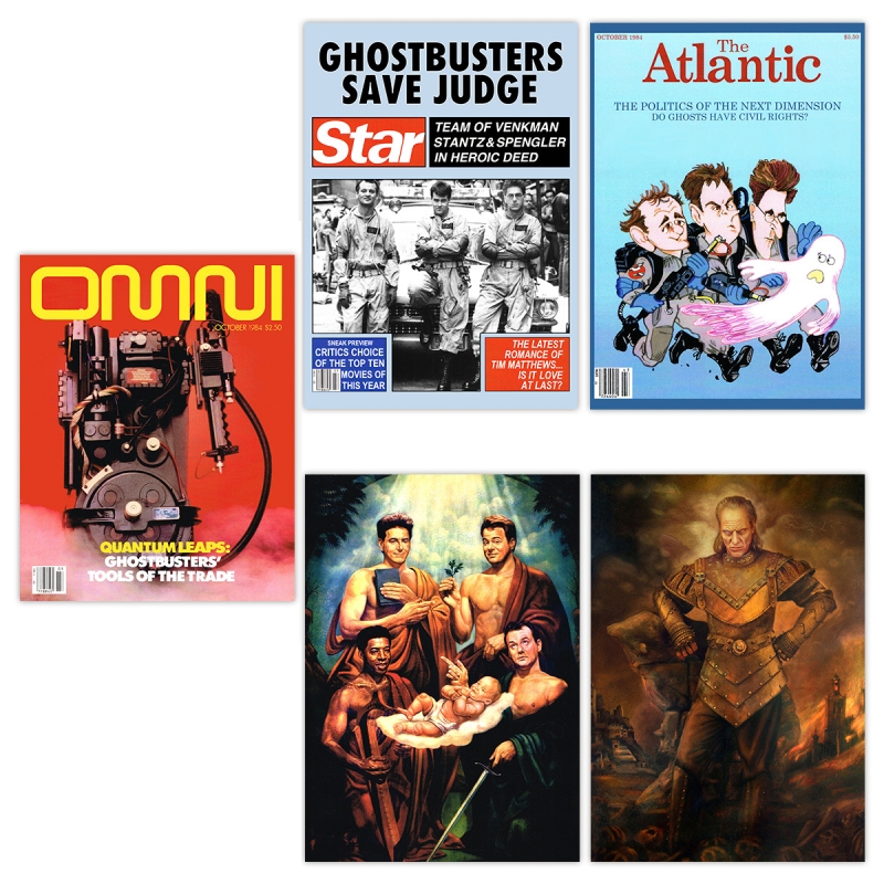 Ghostbusters BUNDLE: Ghostbusters Magazine Cover Prop-Collection
