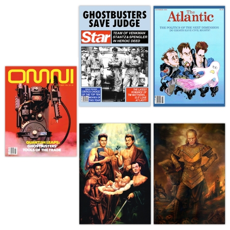 Ghostbusters BUNDLE: Ghostbusters Magazine Cover Prop-Collection